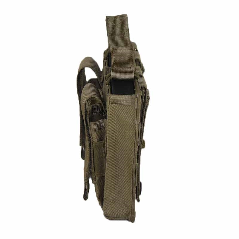 Double rifle-pistol magazine pouch - Tactic Shop
