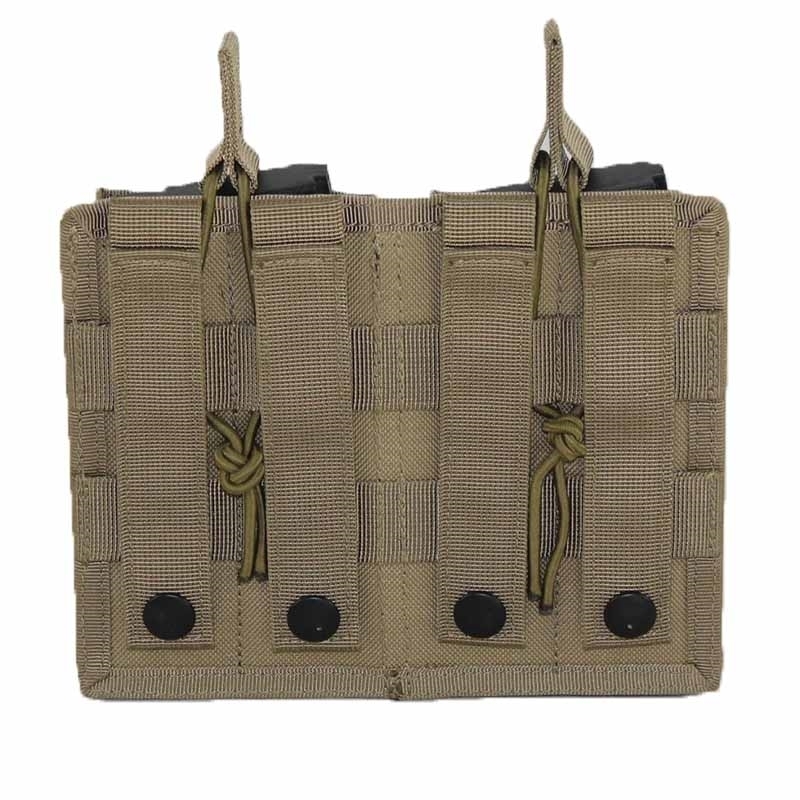 Double rifle-pistol magazine pouch - Tactic Shop