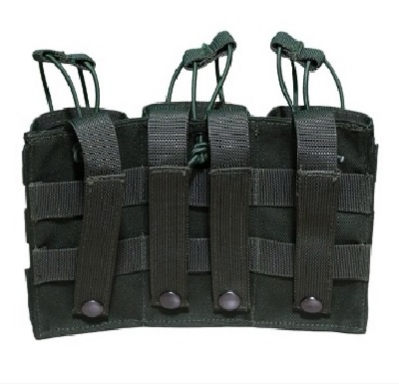Triple rifle magazine pouch MOLLE - Tactic Shop