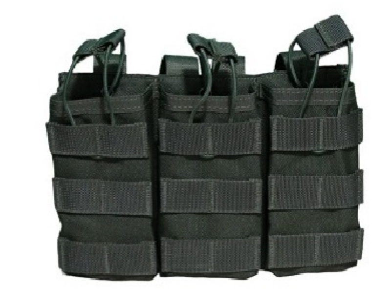 Triple rifle magazine pouch MOLLE - Tactic Shop